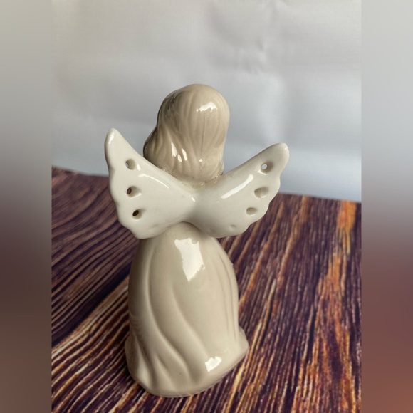 Art | Vintage Porcelain Angel Figurine Guardian Angel Girl | Poshmark